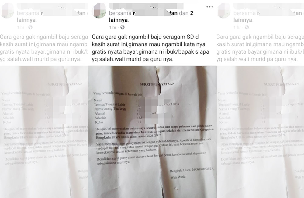 Viral, Isu Seragam Sekolah 'Gratis Tapi Bayar', Begini Penjelasan Pihak Sekolah