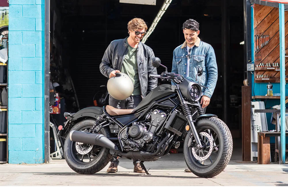 Akhiri Warna Monoton di Honda Rebel 500, Moga Cruiser Gahar, Masih ...